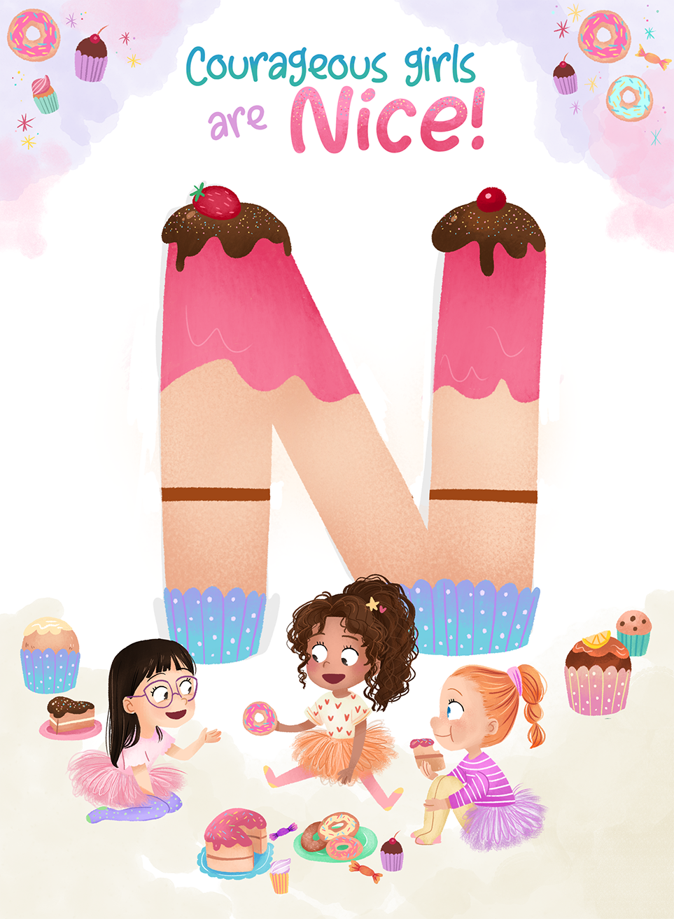 ABC girls – Anuki López Illustration